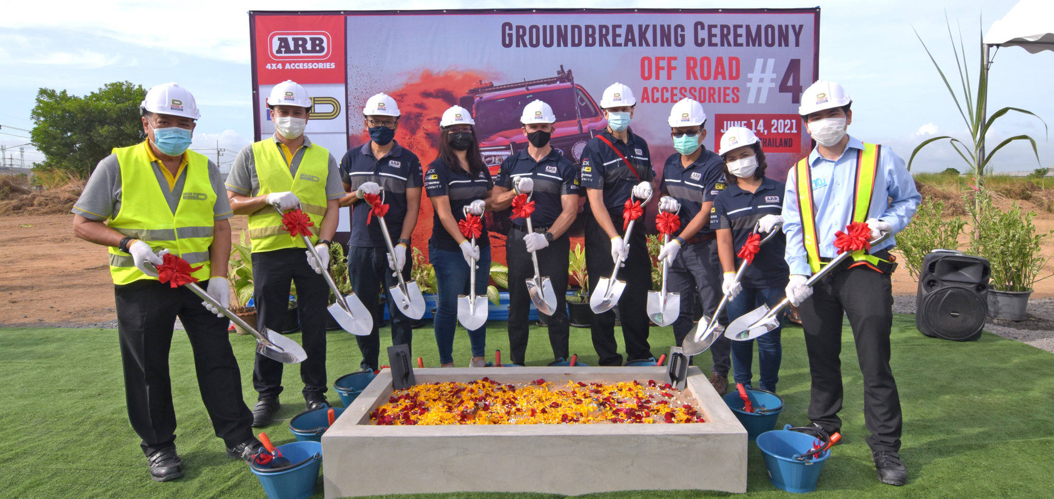ARB Thailand | ARB holds Ground Breaking Ceremony for their 4th factory ...