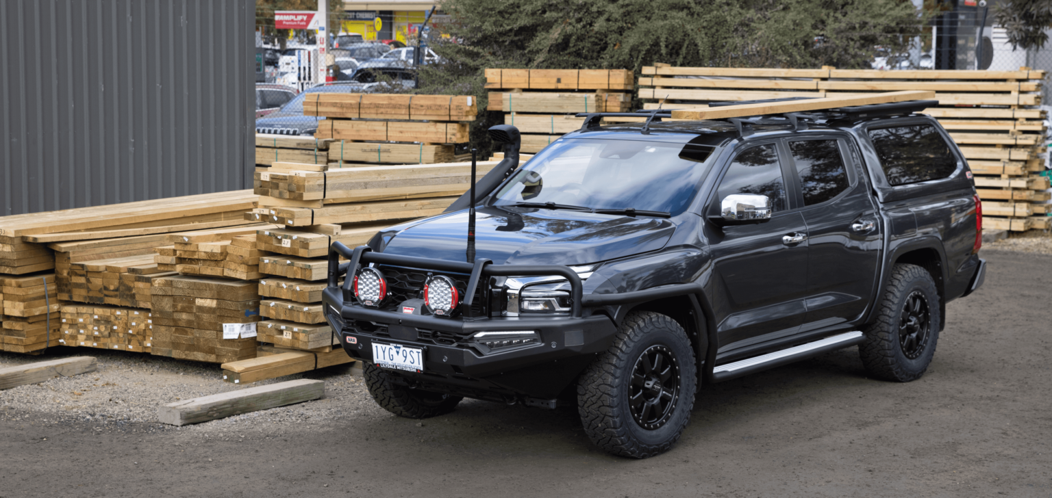 ARB Thailand | MV Triton 2024-Present | Side Rails & Side Steps - ARB ...